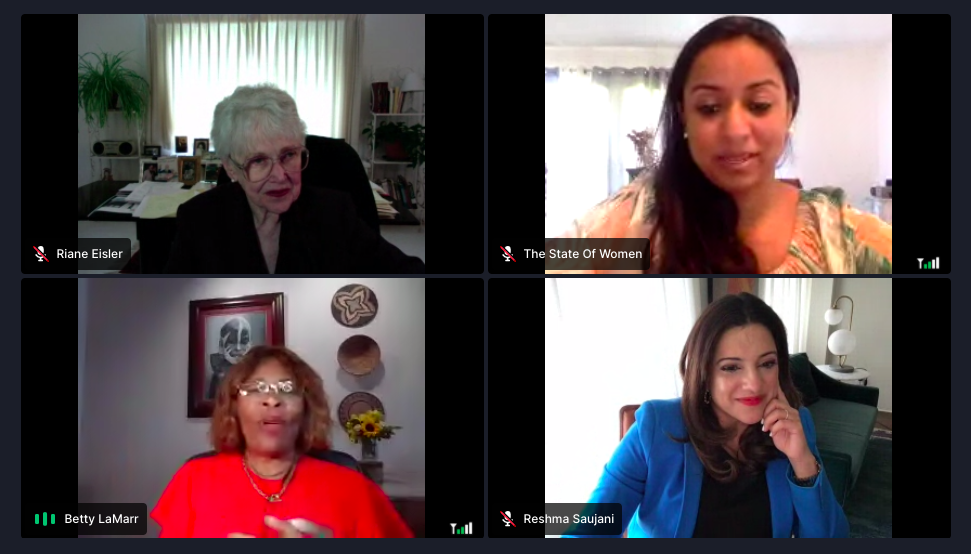 Marshall Plan for Moms & (Dads): A discussion with Dr.Eisler, Reshma ...